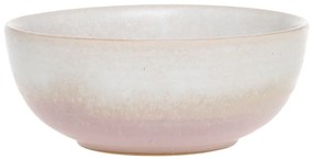 Béžovo-růžová rustikální miska Valence Dusty Rose - Ø 15*6 cm / 570 ml