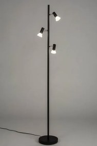 Stojací designová lampa Black Tom