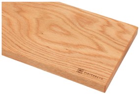 ČistéDřevo prkénko z jednoho kusu dubového dřeva