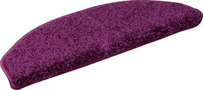Schodové rohože 30 ks 65 x 21 x 4 cm fialové půlkulaté velké 3365817