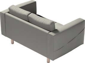 Potah na pohovku IKEA Norsborg 2-místná barva šedá látka pletený vzor