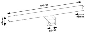 Rabalux OLIRO LED koupelnové svítidlo 75051