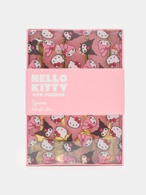 Sinsay - Sada lžiček s přívěsky Hello Kitty - zlatá