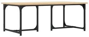 Konferenční stolek dub sonoma 90x50x35 cm kompozitní dřevo - Default Title