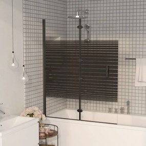 Skládací sprchový kout ESG 120 x 140 cm černý,  150742
