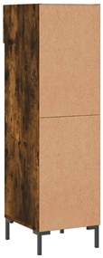 Botník kouřový dub 30 x 35 x 105 cm kompozitní dřevo