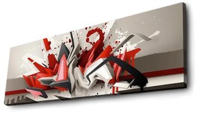 Obraz s led osvětlením Graffiti 90x30 cm