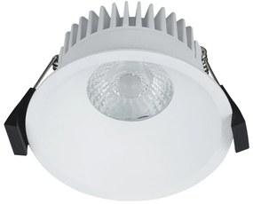 Nordlux 2310340001 Albric, bílá bodovka LED 8W 2700K, IP44