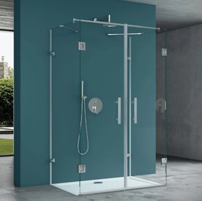 design sprchový kout RAVENA 40 - U-FORM 90-120cm