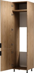 SORENTO pp | vysoká skříňka D60ZLN na vestavnou lednici | 60 cm | LEVÁ | puccini
