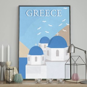 DecoKing - Nástěnný plakát - Greece