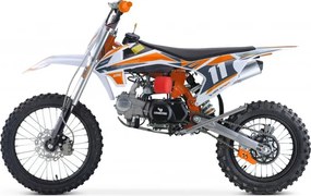 Leramotors Shark 125ccm 4T 17/14 - pitbike, oranžová