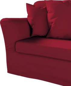 Potah na pohovku IKEA  Tomelilla rozkládací barva červená látka pletený vzor
