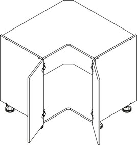 ALFASHOP ZOYA dolní DRP dub