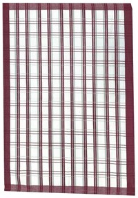 SVITAP sleep well Utěrka Extra savá 50x70 cm Tradiční káro bordó 3 ks