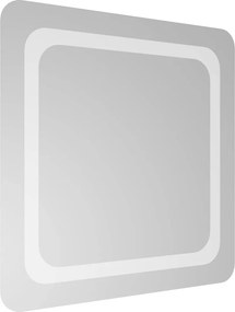 Koupelnové zrcadlo s LED osvětlením 50x50 cm 151777