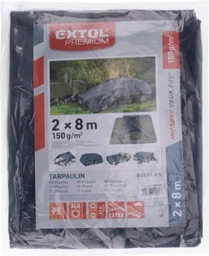 Plachta PE nepromokavá silná 150g/m2, 2x8m, PE