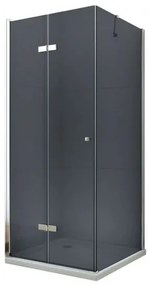 Mexen Lima sprchový kout 80x50cm, 6mm sklo, chromový profil-šedé sklo, 856-080-050-01-40