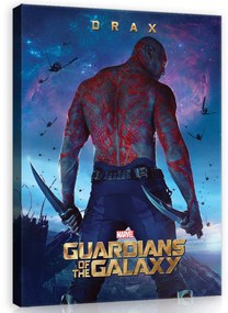 Postershop Obraz na plátně: Guardians of The Galaxy Drax - 40x60 cm