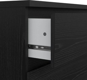 FALCO Komoda Simplicity 298 woodgrain černá