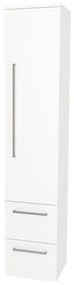 Mereo Bino, koupelnová skříňka vysoká 163 cm, pravá, Multidecor, Arktická bílá CN698BIAA