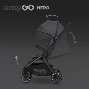 Sportovní kočárek EasyGo Hero Cloud Gray