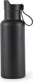 Vinga Balti černá / Termoláhev / 500 ml / nerezová ocel / push víčko