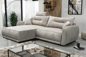 XXXLutz ROHOVÁ SEDAČKA, textil, šedavě hnědá MID.YOU - Sedací soupravy - 001574006813