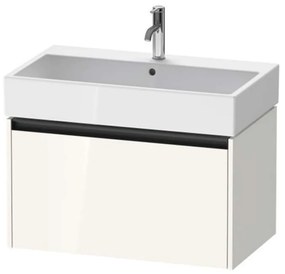 Duravit Ketho.2 - Umyvadlová skříňka 44x78x46 cm, 1 zásuvka, lesklá bílá K25077022220000