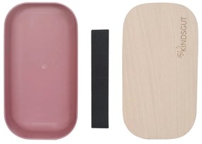 Dětský svačinový box Dusky Pink – Kindsgut