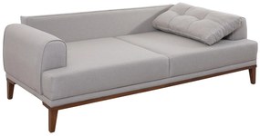 Hanah Home Třímístná pohovka BALERA s křeslem krémová 223 cm