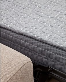 Béžová rozkládací pohovka 244 cm Anley – Kave Home