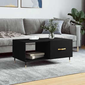 vidaXL Konferenční stolek 90 x 50 x 40 cm kompozitní dřevo [829192] Barva: Černá