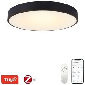 Immax NEO 07203L-LED Stmívatelné stropní svítidlo RONDATE 65W/230V Tuya černá+DO