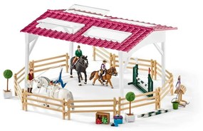 Schleich 42389 Jezdecká škola s jezdci a koňmi