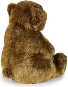 RAPPA Plyšový medvěd hnědý 25 cm / ECO-FRIENDLY / od 0 měsíců
