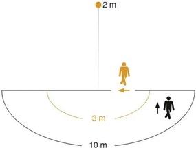 Steinel 009816 - Venkovní nástěnné svítidlo s čidlem L 22 S 1xE27/60W/230V IP44