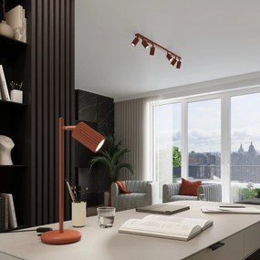 Sollux Lighting Závěsné svítidlo KARBON 2 červené okrové