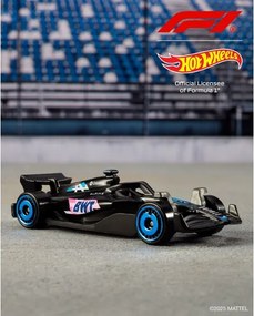Mattel Hot Wheels Formule 1 - Sada angličáků (5ks) Vícebarevná