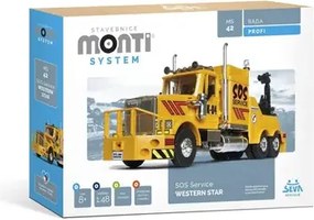 SEVA Stavebnice Monti System MS 42 SOS Service Western star / Měřítko
