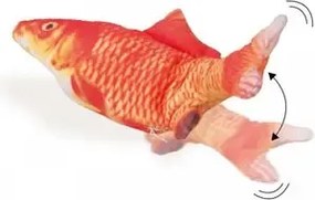 Flamingo Flounder Elektronická hračka pro kočky Ryba oranžová 30cm