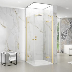AP AFL_AP AFR 2000 mm 273–291 1173–1191 763 Transparent 1200 Brushed Gold Pravé dveře AP AFR 120200 GPE