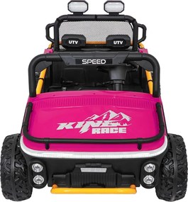 Elektrické autíčko Buggy UTV SPEED růžové