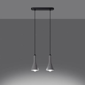 Sollux Lighting Závěsné svítidlo REA 2 beton