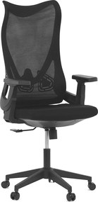 Ergonomická kancelářská židle SOSA - černá síťovina