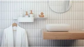 Hansgrohe WallStoris - Hluboká polička matná bílá