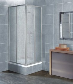 RIO CHROM 80-90 Sprchový kout čtvercový