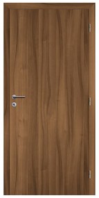 Solodoor Protipožární dveře 80 P, 820 × 1970 mm, fólie, pravé, ořech královský, plné