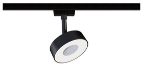 P 95595 URail LED lištový spot 3-krokové-stmívatelné Circle 5W 4000K stmívatelné 230V černá mat - PAULMANN