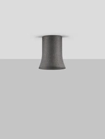Designové Stropní svítidlo Aku Černá